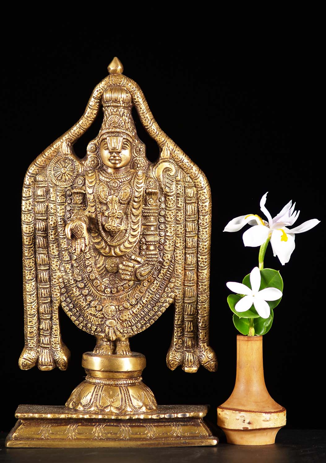 Sold Brass Lord Venkateswara Balaji Statue 11 72bs7z Hindu Gods And Buddha Statues