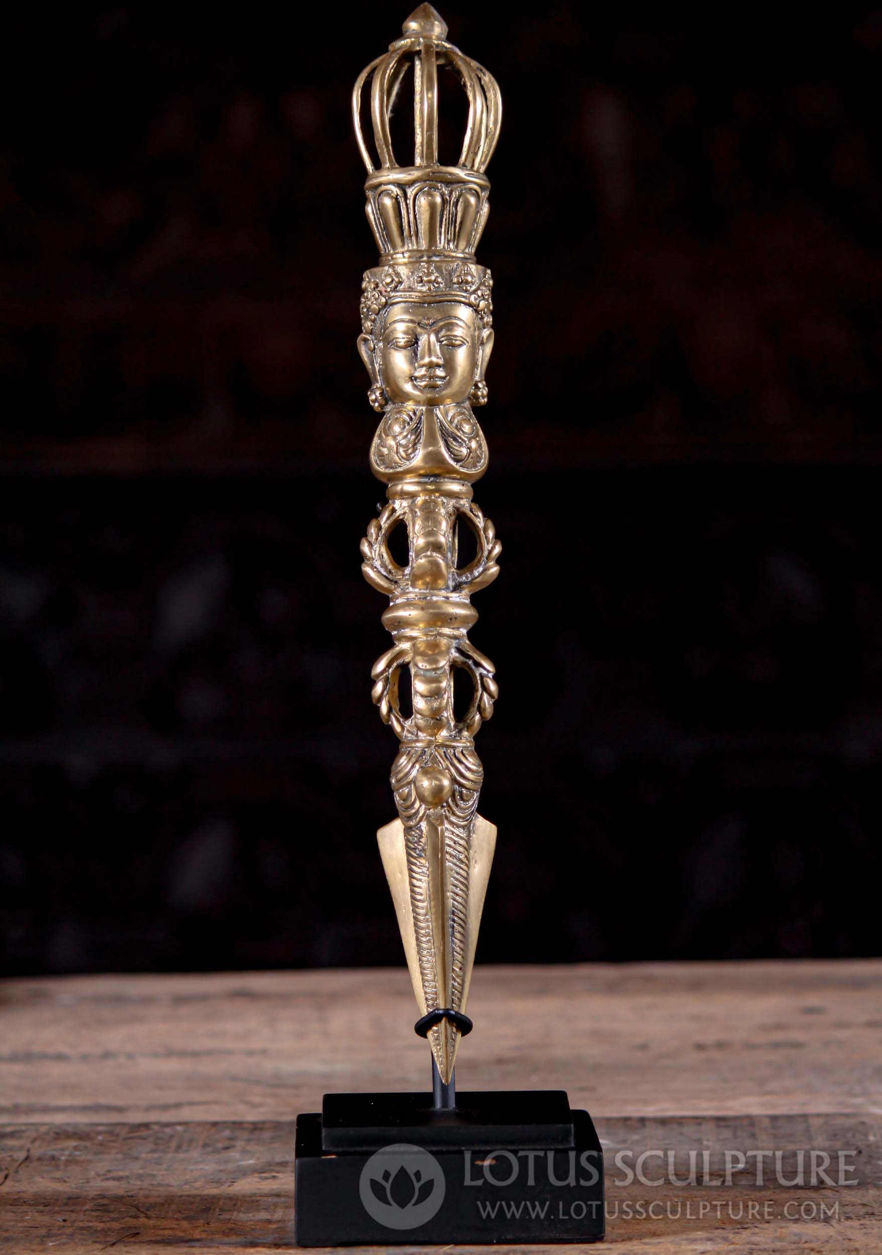 Balinese Brass Tibetan Ritual Dorje Vajra Phurba Dagger Knife with Face ... Balinese Brass Tibetan Ritual Dorje Vajra Phurba Dagger Knife with Face ...